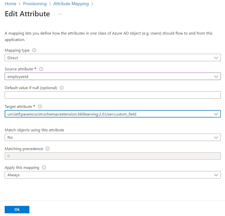 Configure SCIM provisioning with Azure AD – 360Learning Support