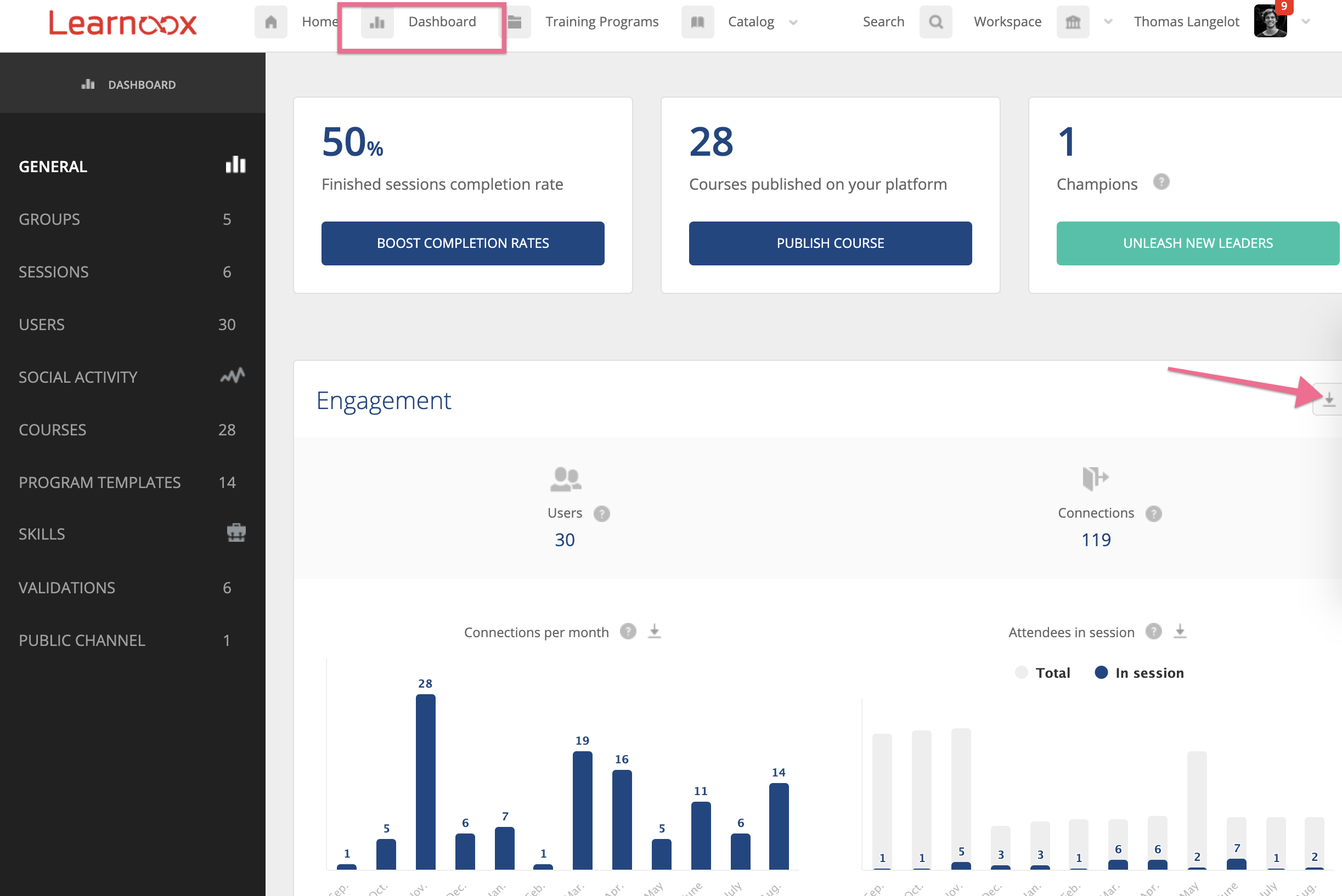 Download courses – 360Learning Support
